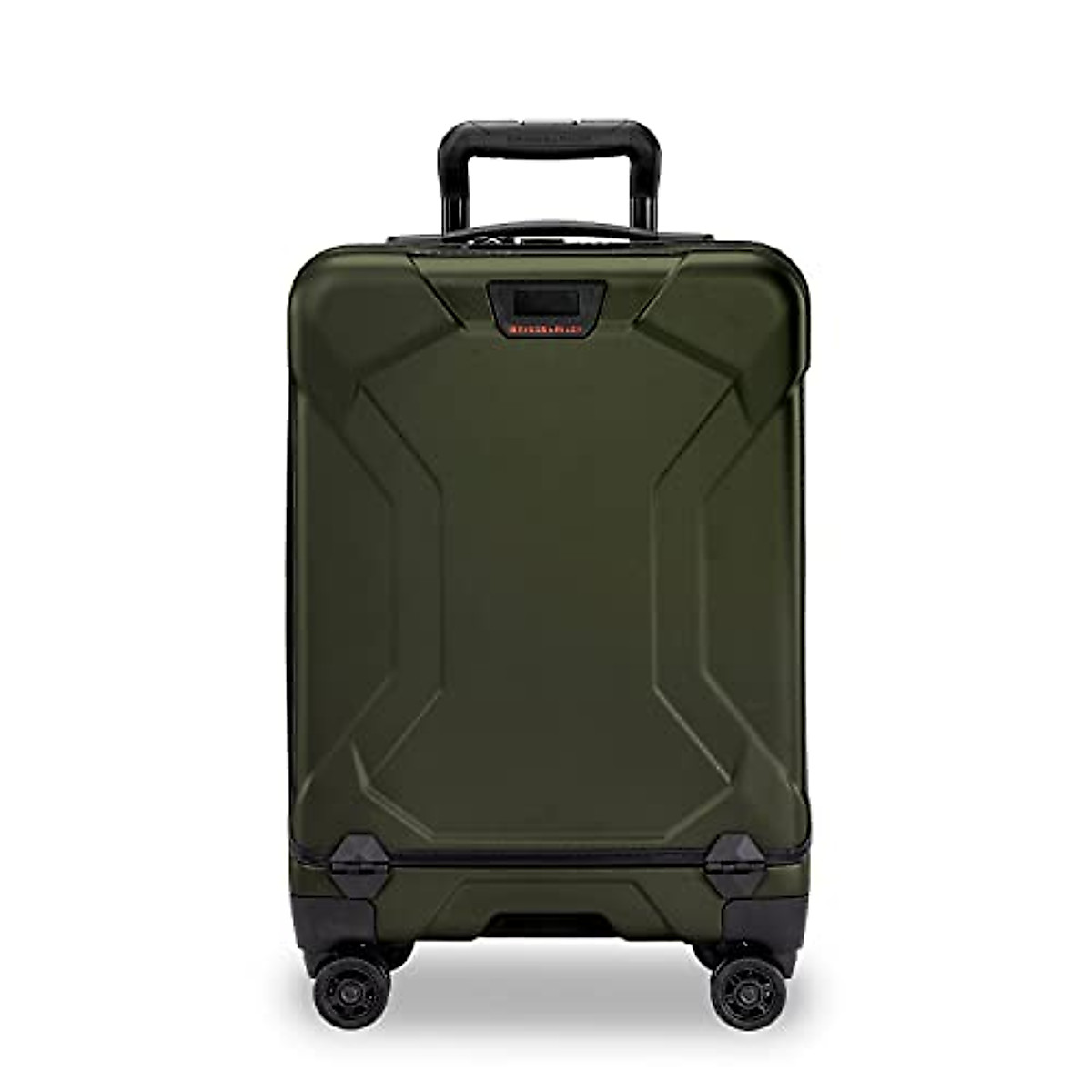 Briggs & Riley Torq Hardside Carry On Luggage with Spinner Wheels 22 inch. USB Charging Port, TSA-Friendly Locks, Easy Access Hinged Front Pocket, Green