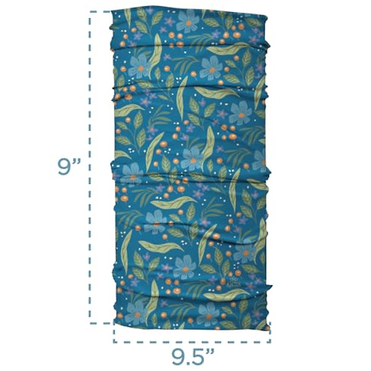 Karma Coral Sand Dollar Headband for Women - Wide - Fabric Headband and Stretchy Hair Scarf - Coral, 1 Count (Pack of 1)