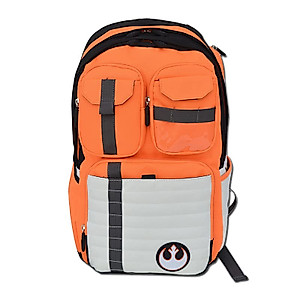 Rebel Alliance Cosplay Backpack Mens Outdoor Travel Casual Bag Laptop Laptops Knapsack (orange)