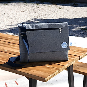 Panolina Tote Diaper Bag with Baby Changing Station - Cute Travel Diaper Bag with Organizing Pouches and Stroller Straps in Messenger Style