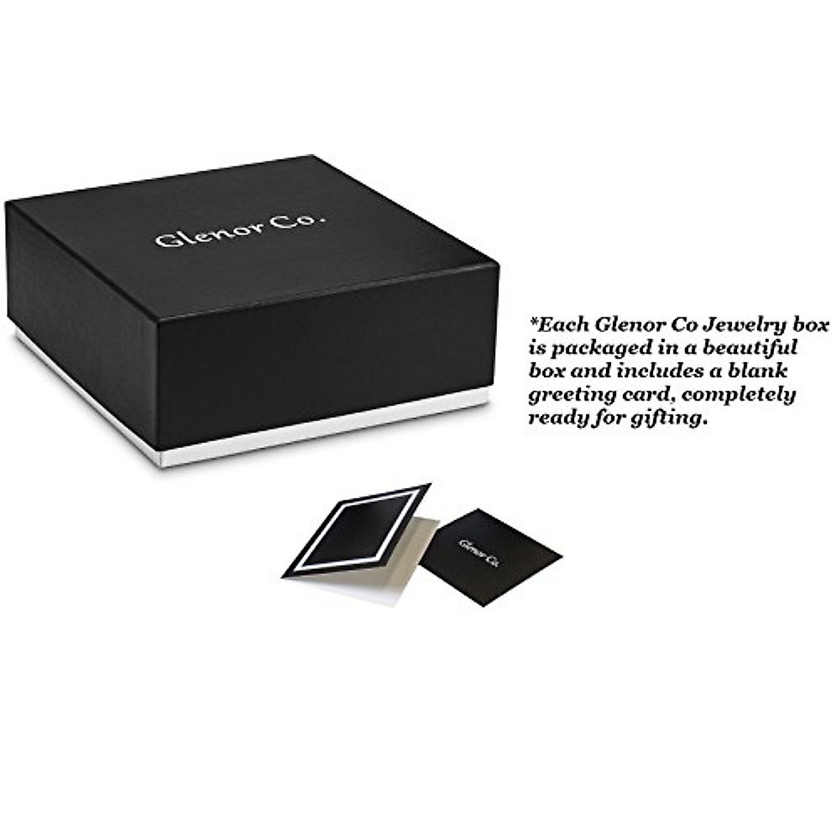 Glenor Co Earring Organizer - Classic 25 Section Jewelry Box/Case/Holder for Earrings, Rings, Necklaces, Jewelry, Cufflinks or Collections. 25 Small Compartments with Elegant Large Mirror - Blue