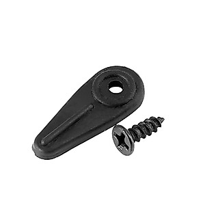 Suiwotin 100PCS Picture Turn Button Fasteners Photo Frame Hardware, Picture Frame Hardware Backing Clips with 100 Pieces Screws, Type 1