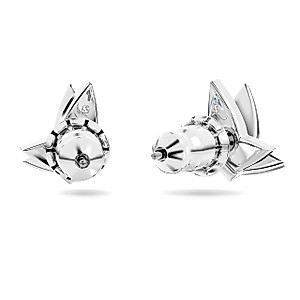 Swarovski Lilia Butterfly Necklace, Earrings, and Bracelet Crystal Jewelry Collection, Blue Crystals in a Rhodium Tone Finished Setting