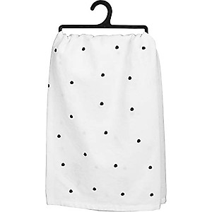 Primitives by Kathy 38012 LOL Made You Smile Dish Towel, 28 x 28-Inches, Weekend Forecast