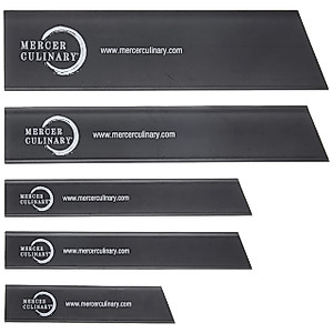 Mercer Cutlery 5-Piece Knife Guard Set, Multiple Sizes, Black