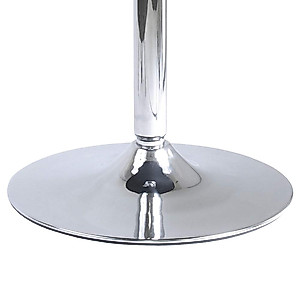 Winsome Spectrum 29 1/2-inch x 28.74-inch x 28.74-inch MDF Round Dining Table, Black (93729)