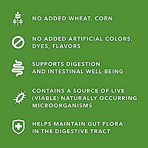 Amazon Brand - Wag Probiotic Supplement Chews for Dogs, Natural Duck Flavor, 160 count