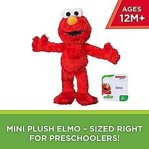 Sesame Street Mini Plush Elmo Doll: 10" Elmo Toy for Toddlers and Preschoolers, Toy for 1 Year Old and Up