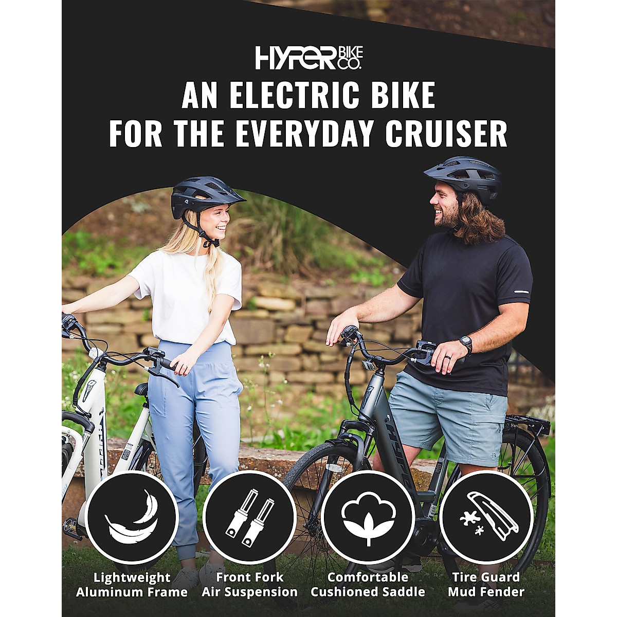 Hyper 700C 36V MIDDRIVE WH