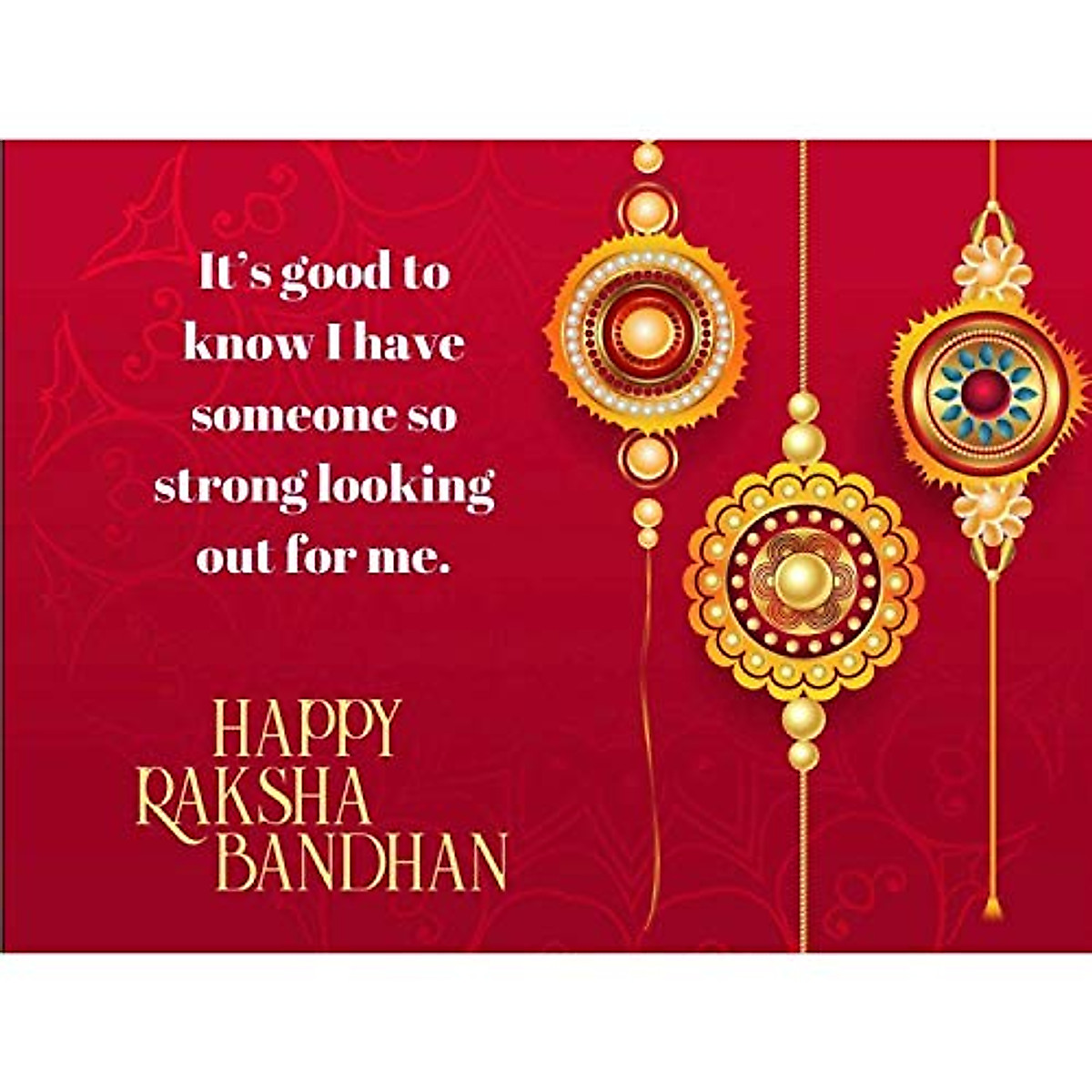 Amba Handicraft Rakhi/Rakhi for brother/Rakhi Set/rakhi for brother and Bhabhi/Rakhi card/Rakhdi/Send rakhi to USA/Rakhi for Brother with Gift Set/Rakhee