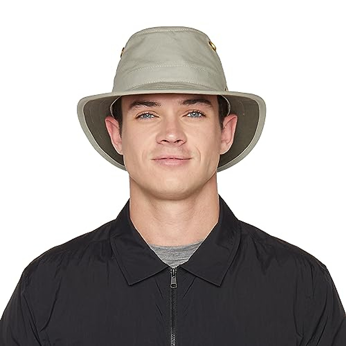 Tilley T5 Unisex Cotton Duck Hat (Khaki, 7 1/2)