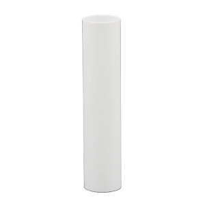 Creative Hobbies® 4" White Plastic Candle Covers Sleeves Chandelier Socket Covers ~ 4 Inch Candelabra Base | Set of 12