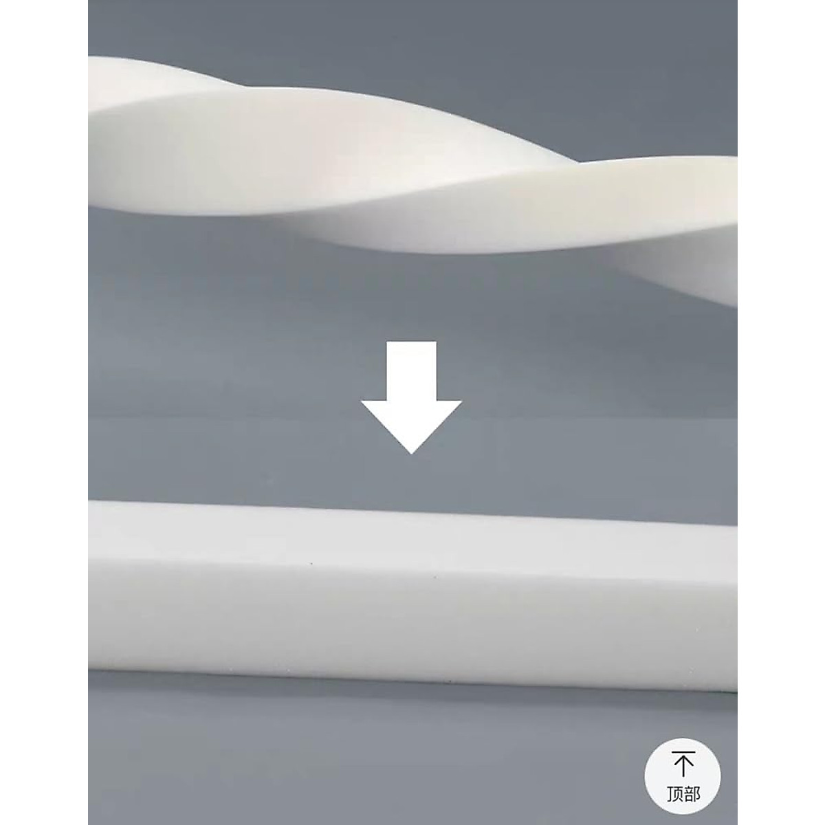 YUURO Custom Luxury Memory Foam Bed Wedge,Mat Gap Filler Adjustable,Bed Gap Filler for Headboard,Long Pillow,Mattress Connector,Sofa Cushion,Single/Twin/Queen/King