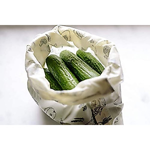 Abeego, The Original Beeswax Food Storage Wrap - One Natural, Giant 13 x 24" Sheet