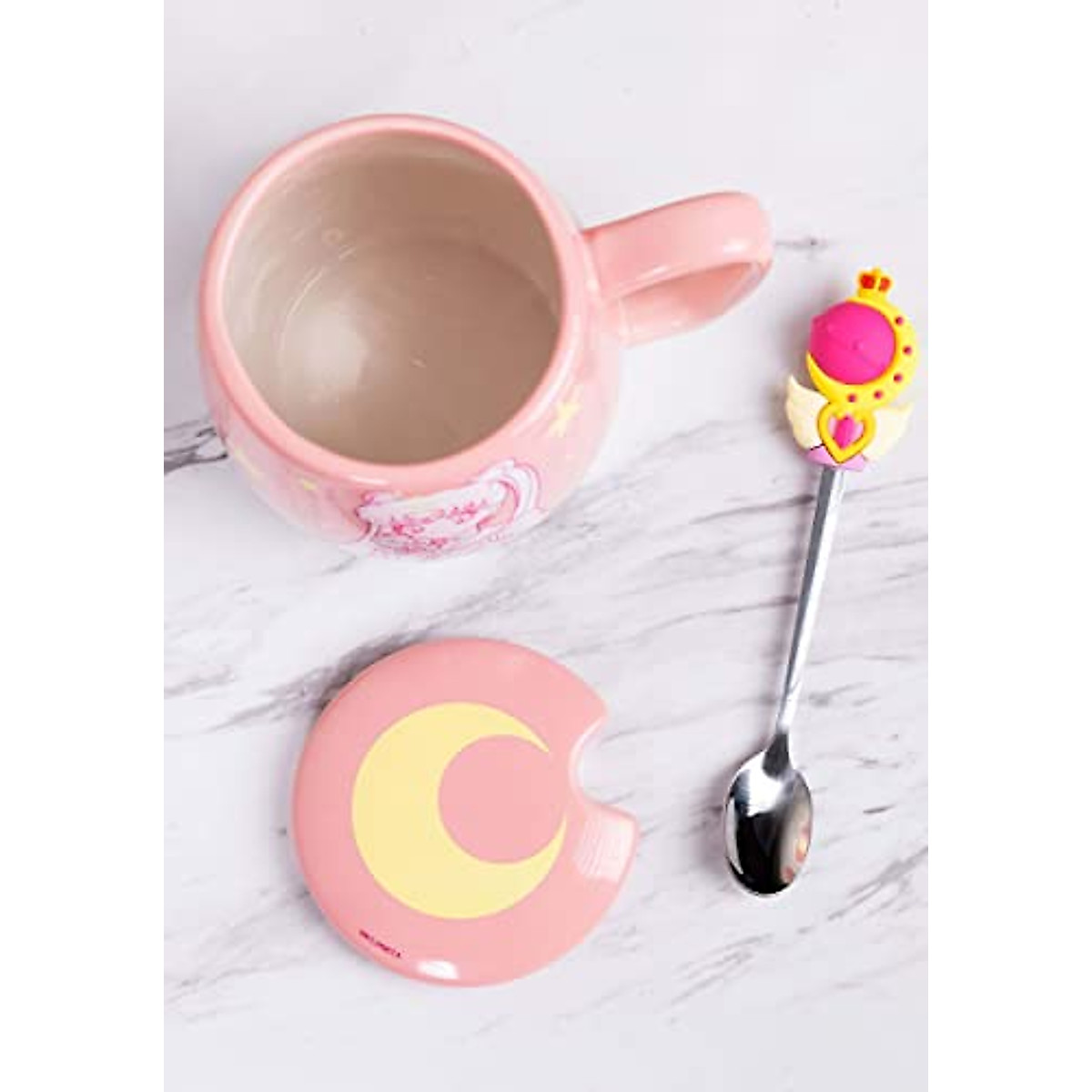 Sailor Moon 16oz Ombre Mug with Molded Spoon Standard