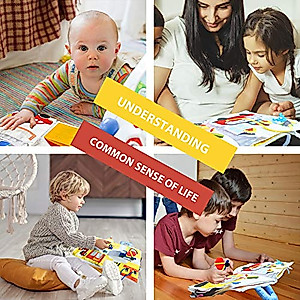 Fabric Busy Book Travel Toy. Educational Activity Toy for Toddlers, Preschool and Pre-K Early Learning My car Book (My Best Book About car)