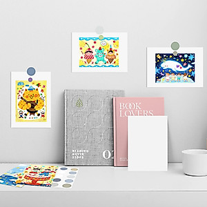 Frametory, 8x10 White Uncut Picture Mat Boards, Backing Boards for Frames, Photos, Crafts - Pack of 12