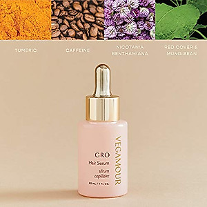 VEGAMOUR GRO Hair Serum for Thinning Hair and Hair Loss, 3-Pack