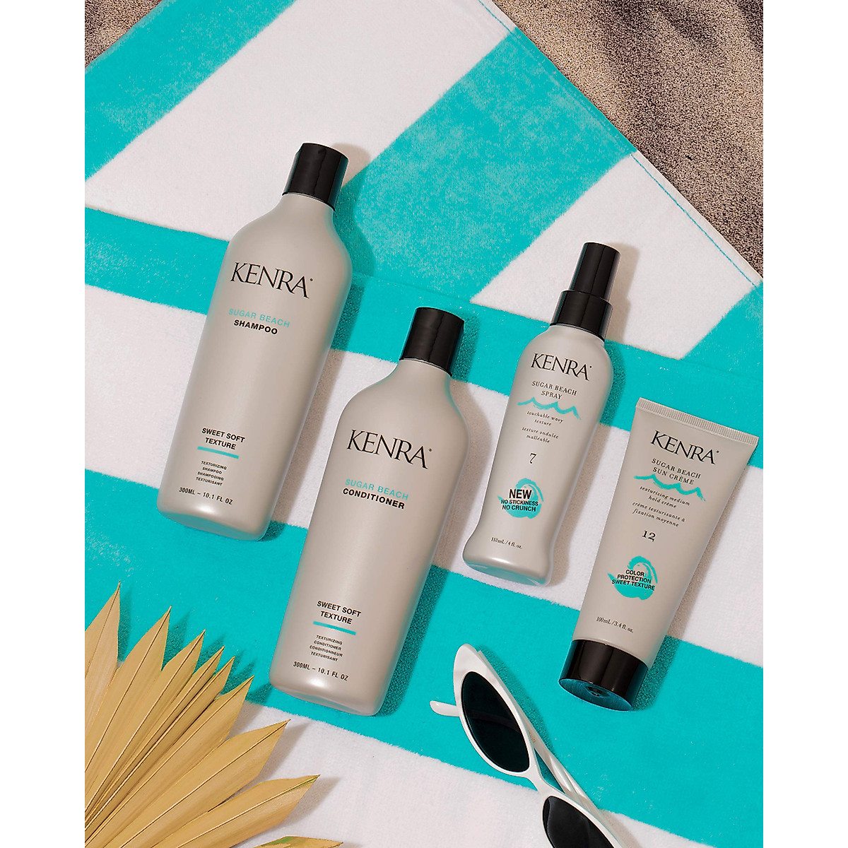 Kenra Sugar Beach Shampoo | Sweet Soft Texture | Creates Amplified, Soft Waves While Providing Moisture | Lightweight Formula That Adds Texture & Volume | All Hair Types | 10.1 fl. oz