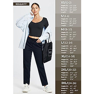 BALEAF Nuleaf Scoop Neck Long Sleeve Crop Top for Women Slim Fit Workout Shirts Tight Base Layer Athletic Gym Casual Black M