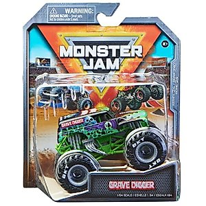 Monster Jam Grave Digger World Finals Series 24, 1:64 Scale diecast Truck