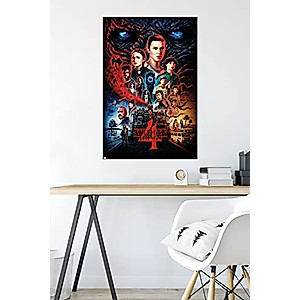 Trends International Netflix Stranger Things: Season 4 - One Sheet Wall Poster, 22.375" x 34", Unframed Version