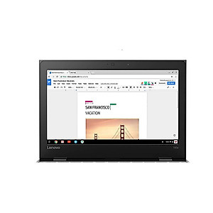 Lenovo 100e Chromebook (2nd Gen) MTK 81QB Business Laptop, 11.6" HD Display, MediaTek MT8173C Quad-core 2.1GHz 4GB RAM 16GB eMMC, PowerVR GX6250, Bluetooth SD Card Reader Google Chrome OS