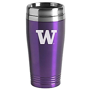 16 oz Stainless Steel Insulated Tumbler - Washington Huskies