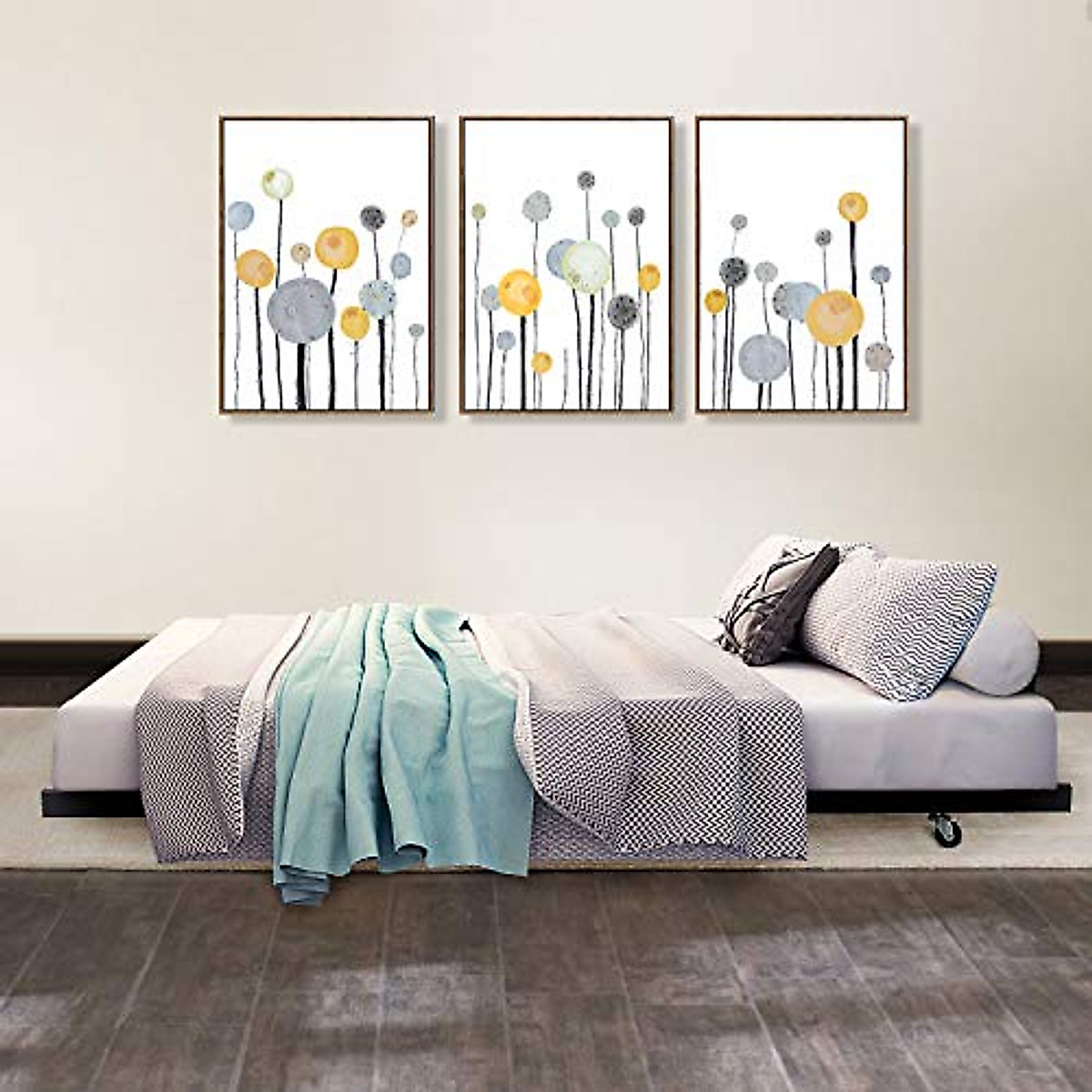 VECELO Twin Trundle Bed Frame Only/Roll Out/Enhanced & Up-Graded Metal Slats Support, Black