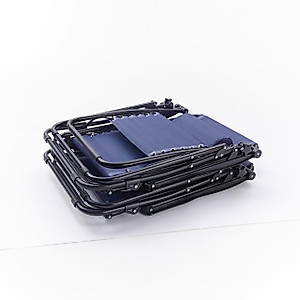 Casa Andrea Milano Outdoor Adjustable Zero Gravity Lounge Chair, Folding Patio Recliner with Headrest, Cup Holder, Side Tray