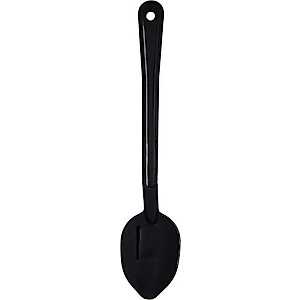 Carlisle FoodService Products 442003 High Heat Solid Spoon, 13", Black