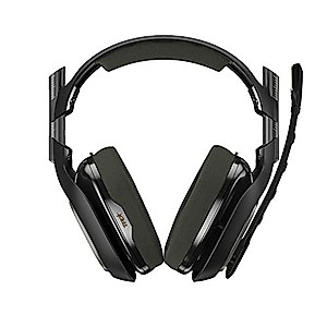 ASTRO Gaming A40 TR Headset w/MixAmp M80 for Xbox One, Mod Kit Compatible, Gaming Headset for Xbox One, PC - Bulk Packaging - Black/Olive