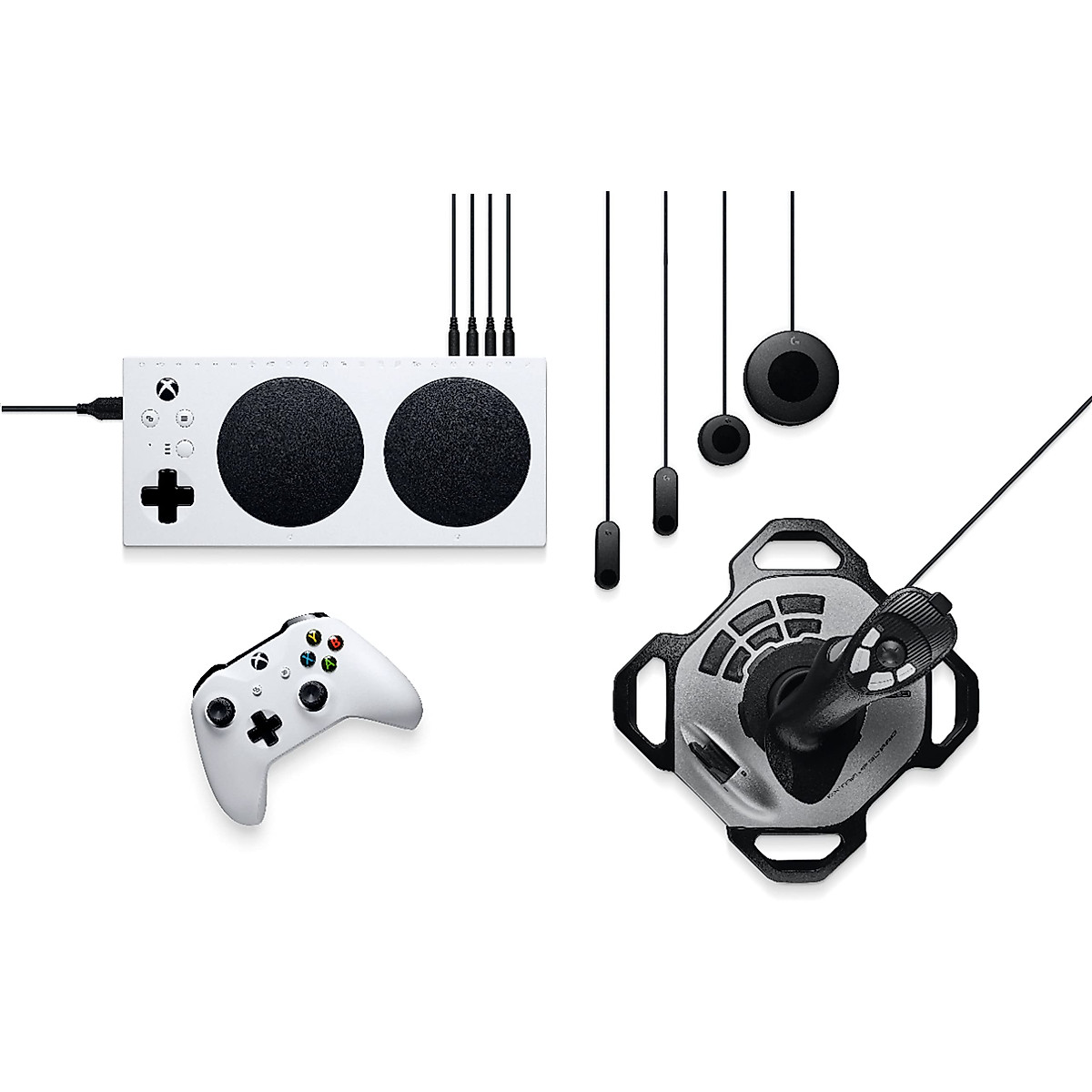 Logitech G Adaptive Gaming Kit for Access Controller, High Performance Customizable Controls Designed for Xbox