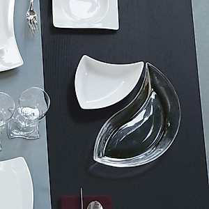 Villeroy & Boch New Wave Move 2 (Triangle Shape), 5.5 x 6 in, White, 1 Count (Pack of 1)