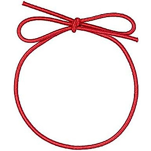 K-Kraft 16-Inch Stretch Loops for Crafts and Easy Gift-Wrapping 100 Count (Red)