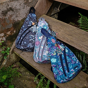 Sakroots Eco Twill, Royal Blue Seascape