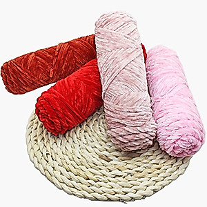 1ball=100g Velvet Yarn Soft Protein Cashmere Yarn Silk Wool Crochet Knitting Yarn Cotton Baby Wool DIY Sweater