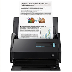 Fujitsu ScanSnap iX500 Color Duplex Desk Scanner for Mac and PC (Renewed)