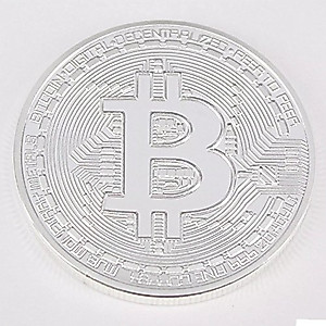 Bitcoin Challenge Coin Deluxe Collector's Set Featuring The Limited Edition Original Commemorative Tokens - 2 Pcs with Random Color and Design