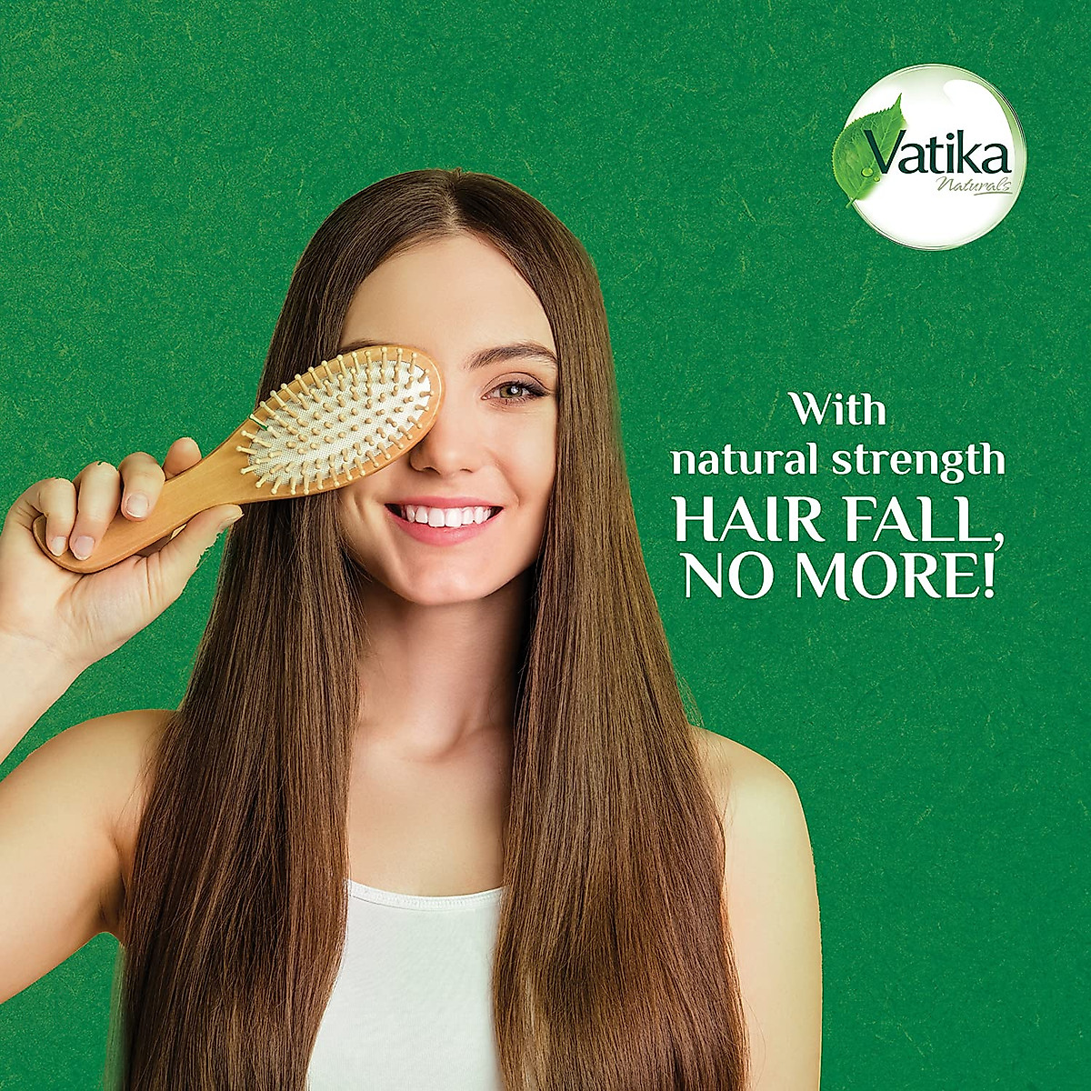 Dabur Vatika Naturals Enriched Hair Oil Serum for Natural Moisturizing, Strengthening, Nourishing and Healthy Scalp, Soft, Manageable, Smooth & Silky Hair From Root to Tip (Cactus)