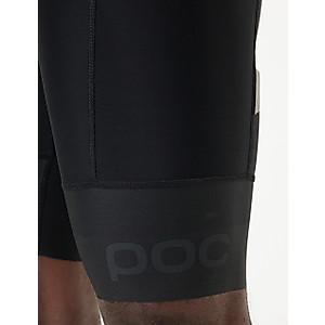 POC, Essential Road VPDs Bib Shorts, Uranium Black/Uranium Black, Medium