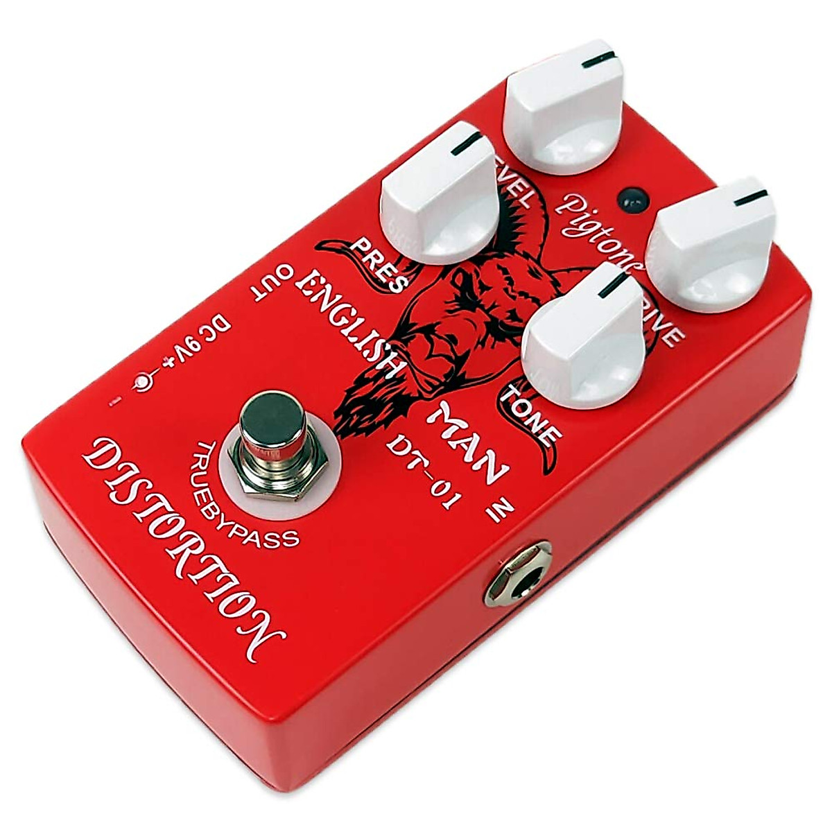 pigtone PP-24 Guitar Effect Pedal Classic Distortion Analog 9V True Bypass
