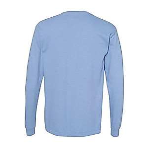 Comfort Colors Men's 6014 Adult Long Sleeve A Washed Denim, XX-Large