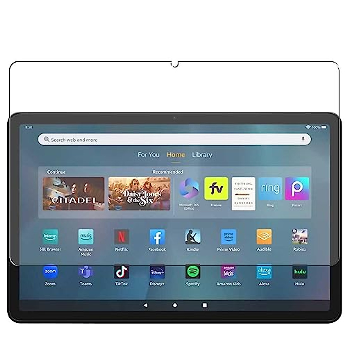 Puccy 3 Pack Screen Protector, compatible with Amazon Fire Max 11 11" Tablet TPU Film Guard （ Not Tempered Glass Protectors）