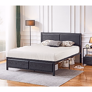 Irvine Home Collection Queen Size 8-Inch, Gel Memory Foam Mattress, Medium Firm Feel, Breathable, Cool Sleep and Pressure Relief, CertiPUR-US Certified, Temperature Balanced