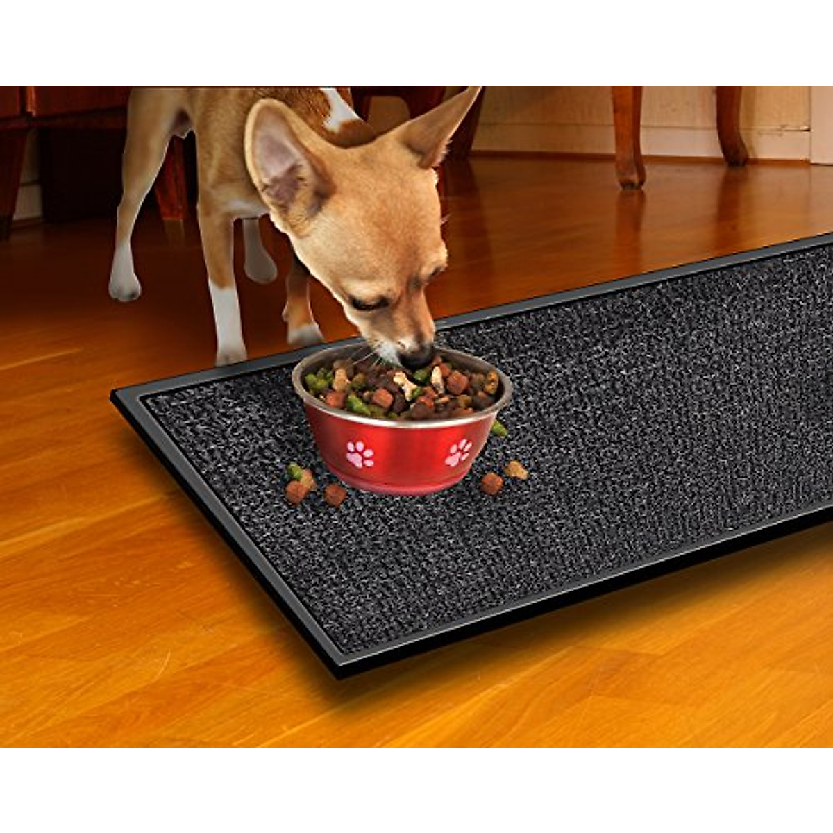 GrassWorx Clean Machine Drain & Dry Boot Tray, 14" x 28", Flint (10376363)