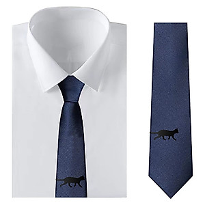 STJARNA 2" Black Tie Clip for Men Stainless Steel Regular Business Tie Bar Wedding Gift Box