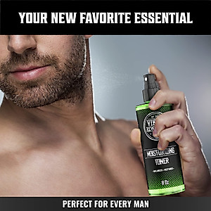 Viking Revolution Skin Toner for Men, Facial Toner Spray for Mens Face Care, Toner for Face - Hydrating Toner for Oily Skin, Balancing Toner for Sensitive Skin - Natural Facial Toner for Men (8oz)