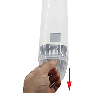 Zeberoxyz 3D Printer Filament Holder Dry Storage Box moisture-proof Sealed Universal Adjustable Filament Mount Rack Bracket for PLA/ABS/Nylon/Wood/TPU 3D Printing Materials (Dry Storage Box)