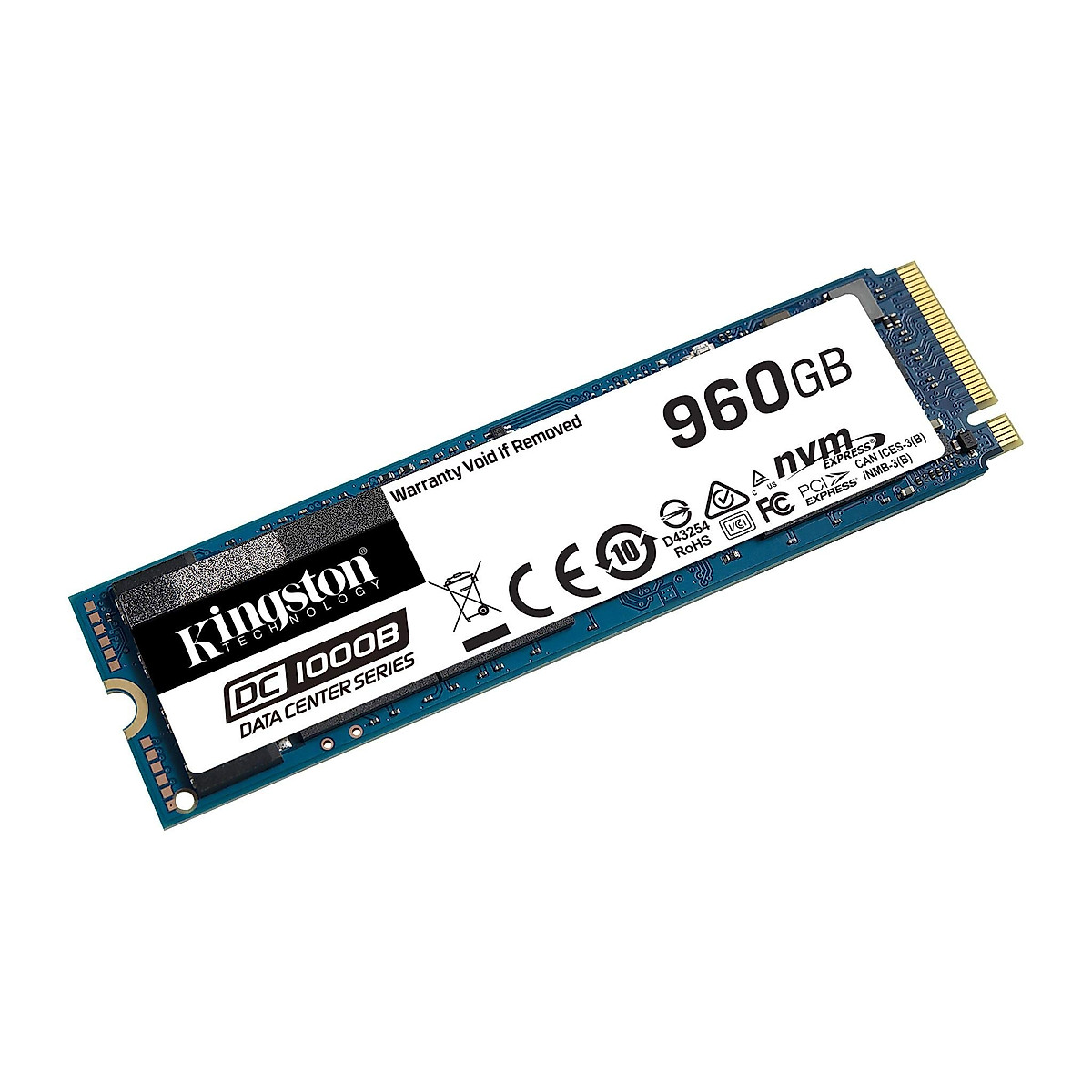 Kingston Data Center DC1000B (SEDC1000BM8/960G) Enterprise NVMe SSD 960GB M.2 2280